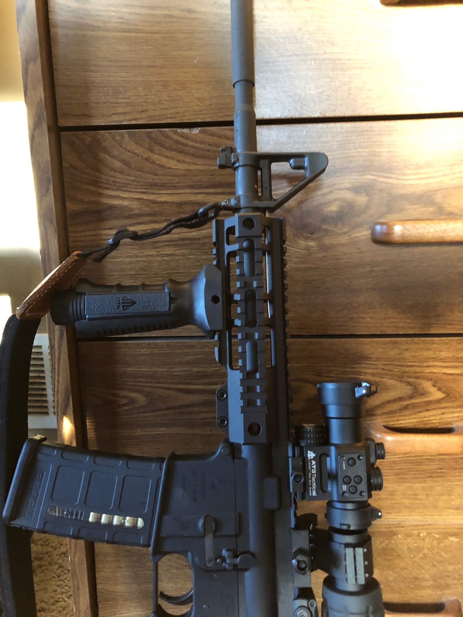 UTG Ergonomic Ambidextrous Vertical Foregrip | AT3 Tactical