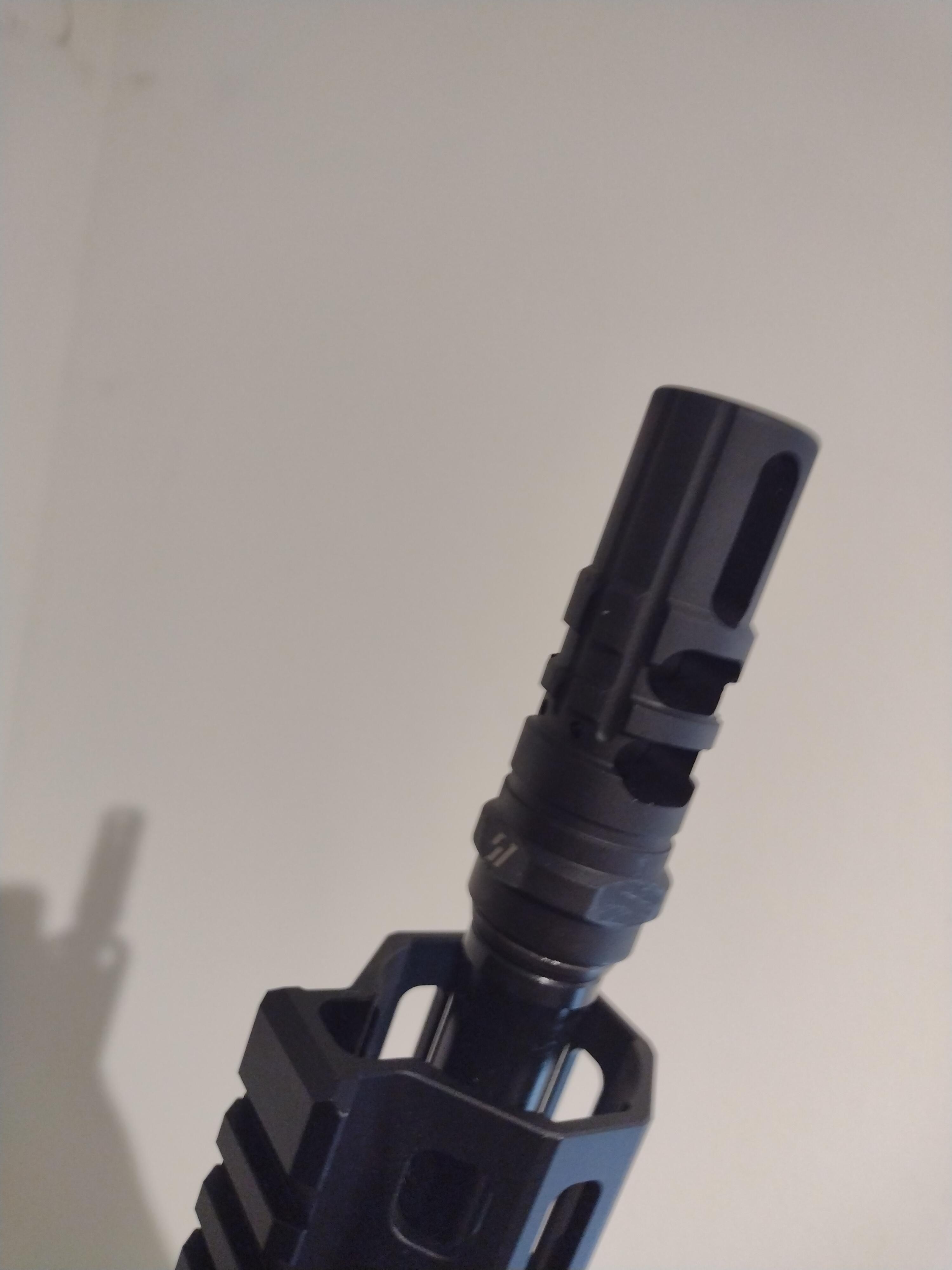 Strike Industries JCOMP Gen 2 - 1/2x28 - 5.56 NATO - Crush Washer Included