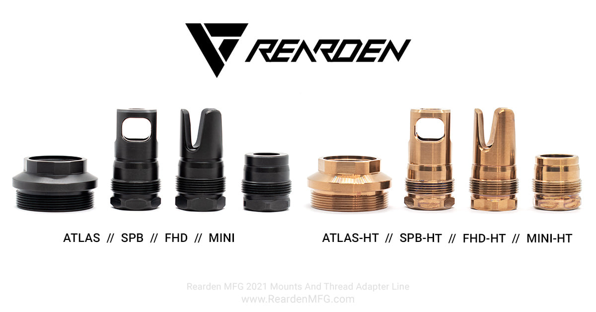 Rearden Manufacturing Atlas Quick Attach Mount - Gen 2 - 1.375 x 24