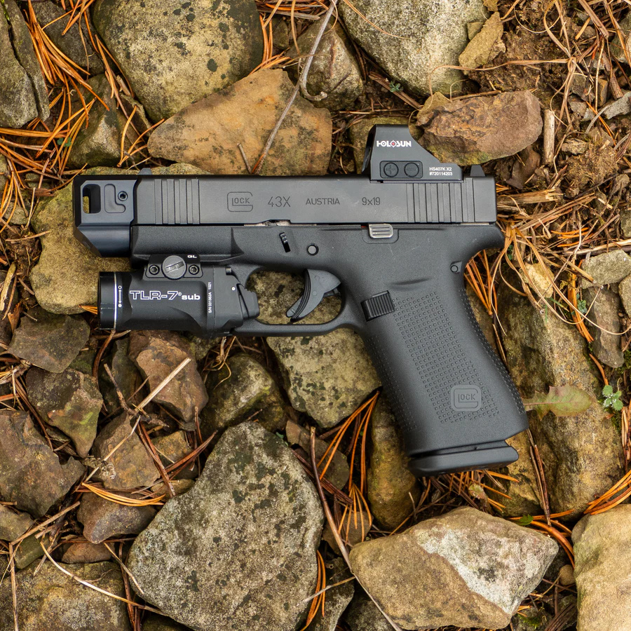 Herrington Arms HC43 Compensator for Glock 43/43X/48 Pistols