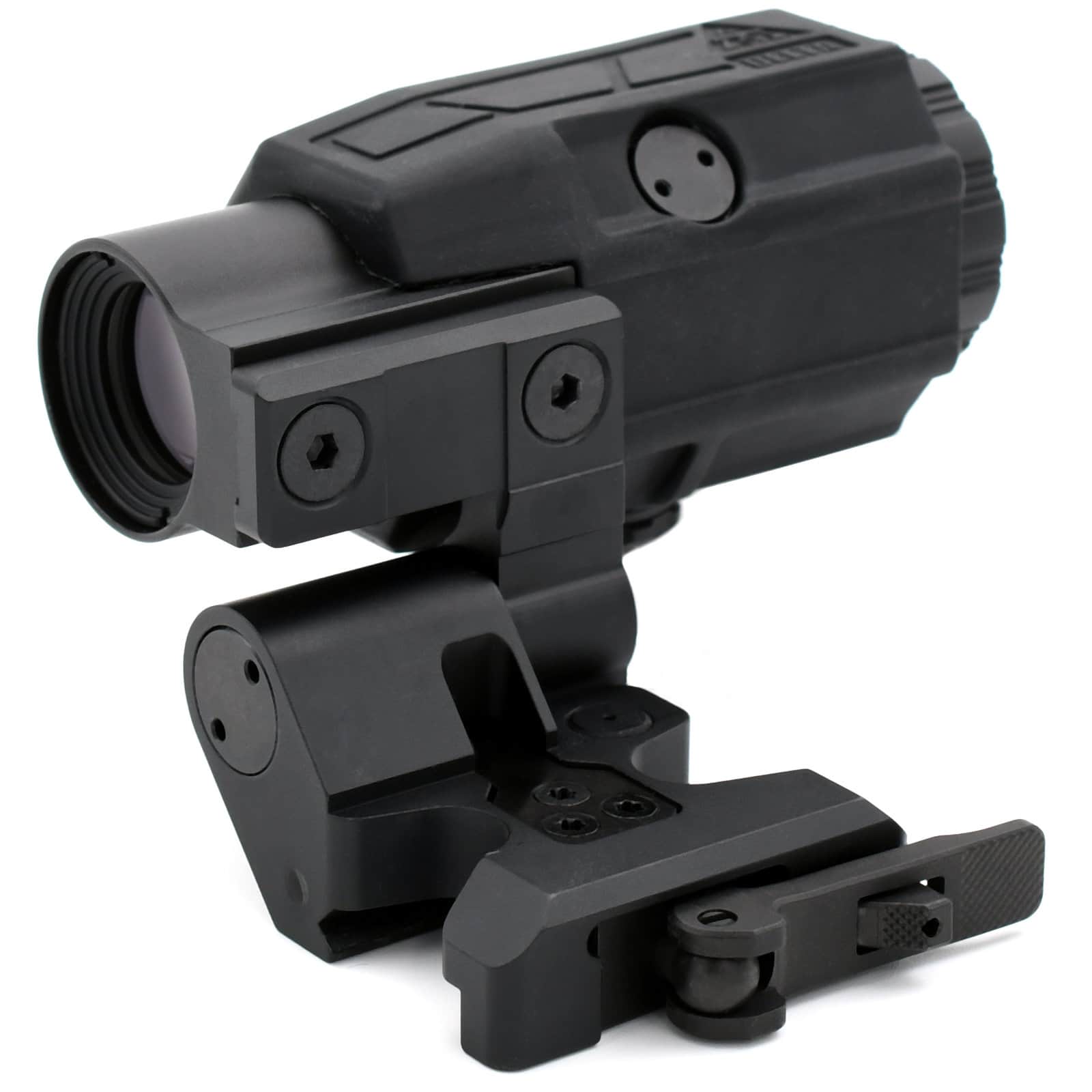 AT3™ DELTA 3x Red Dot Magnifier with QD Flip-to-Side Mount