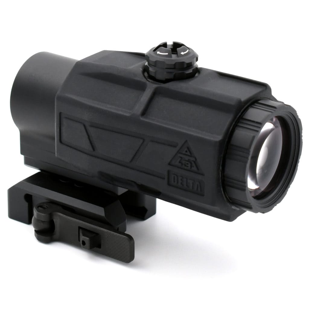 AT3™ DELTA 3x Red Dot Magnifier with QD Flip-to-Side Mount