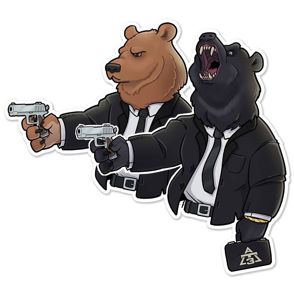AT3 Tactical Limited Edition Sticker Pack #3 - by @HIWEZ