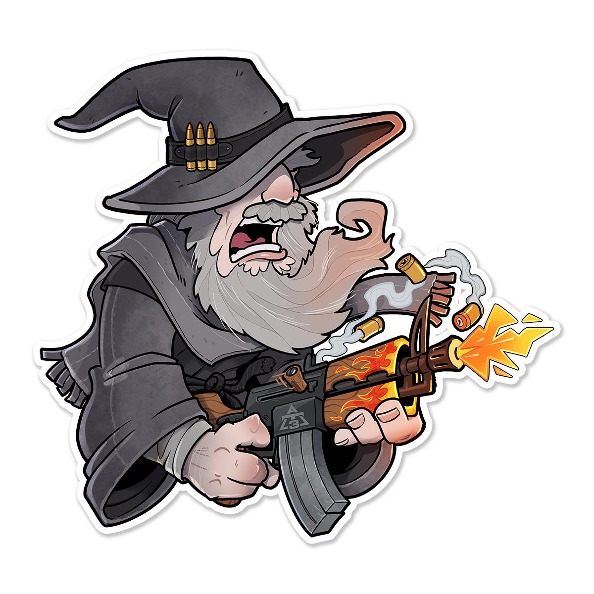 AT3 Tactical Limited Edition Sticker Pack #3 - by @HIWEZ