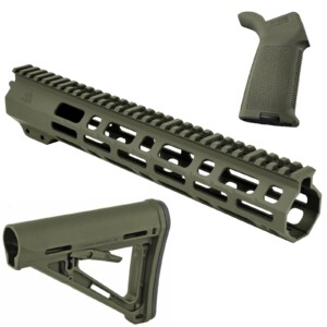 AT3 AR 15 Furniture Kit | M-LOK Handguard | Magpul Grip & Stock