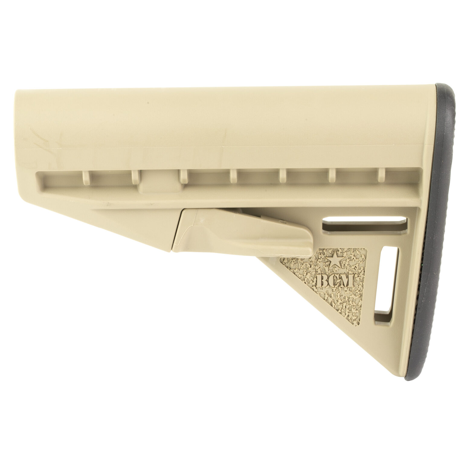 BCM Mod 3 AR-15 Stock with Cheek Riser