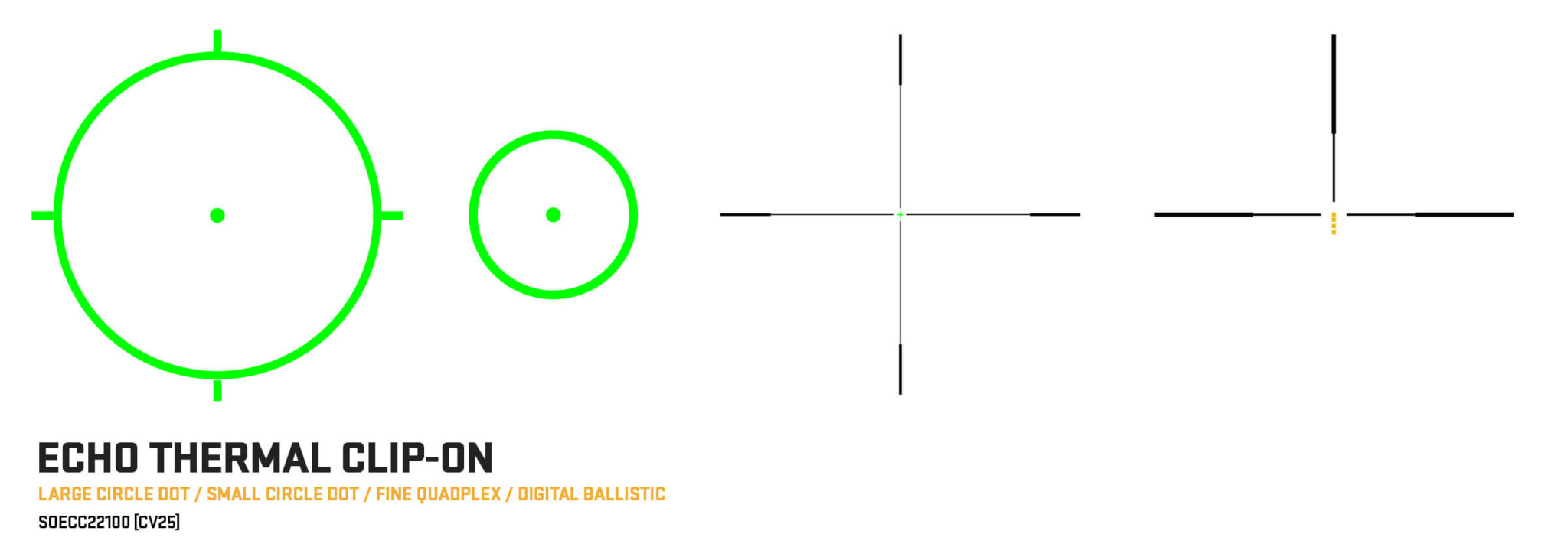 Sig Sauer ECHO CV25 Thermal Clip-On