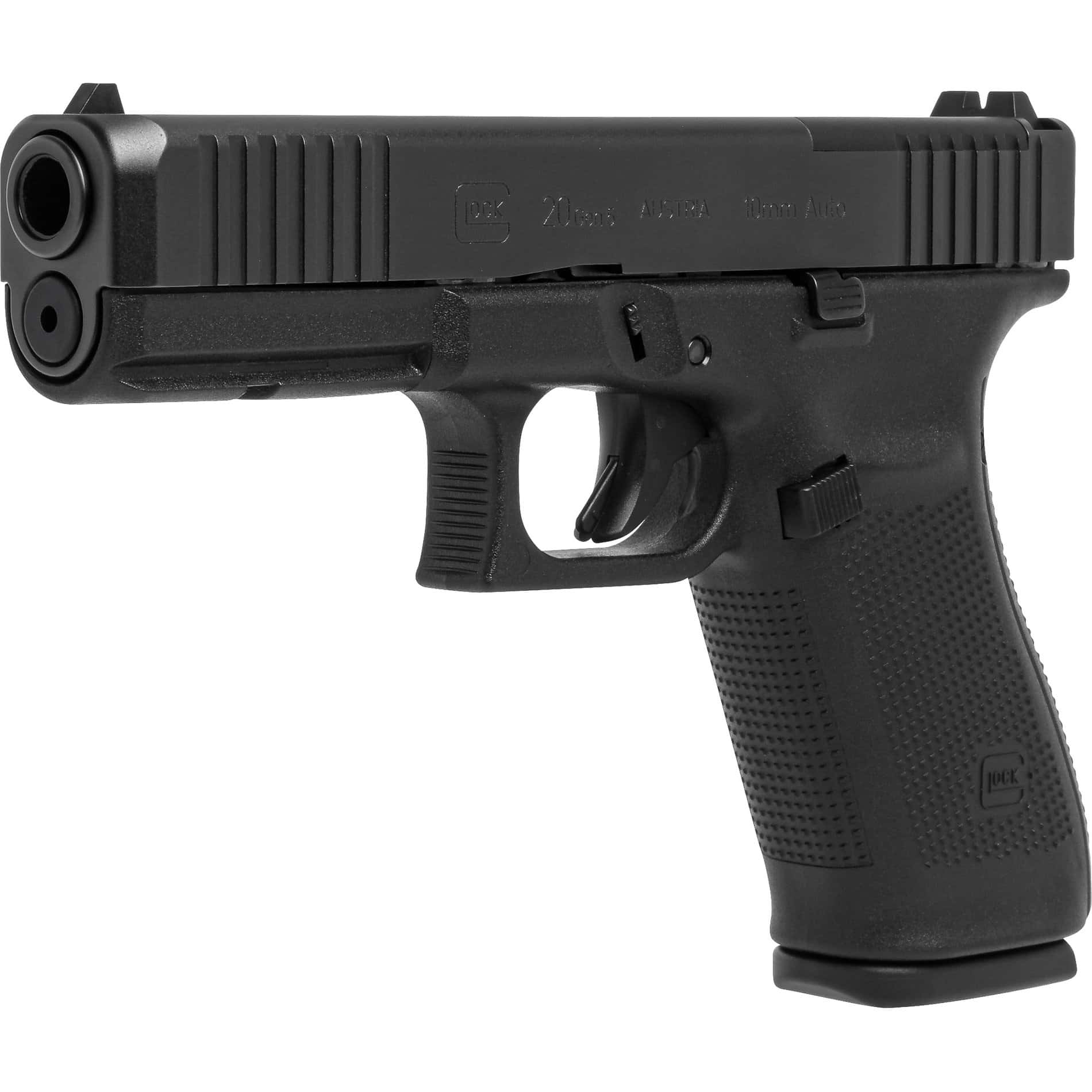 Discontinued: Glock 20 Gen5 MOS 10mm Pistol - 15 Round - 3 Magazines