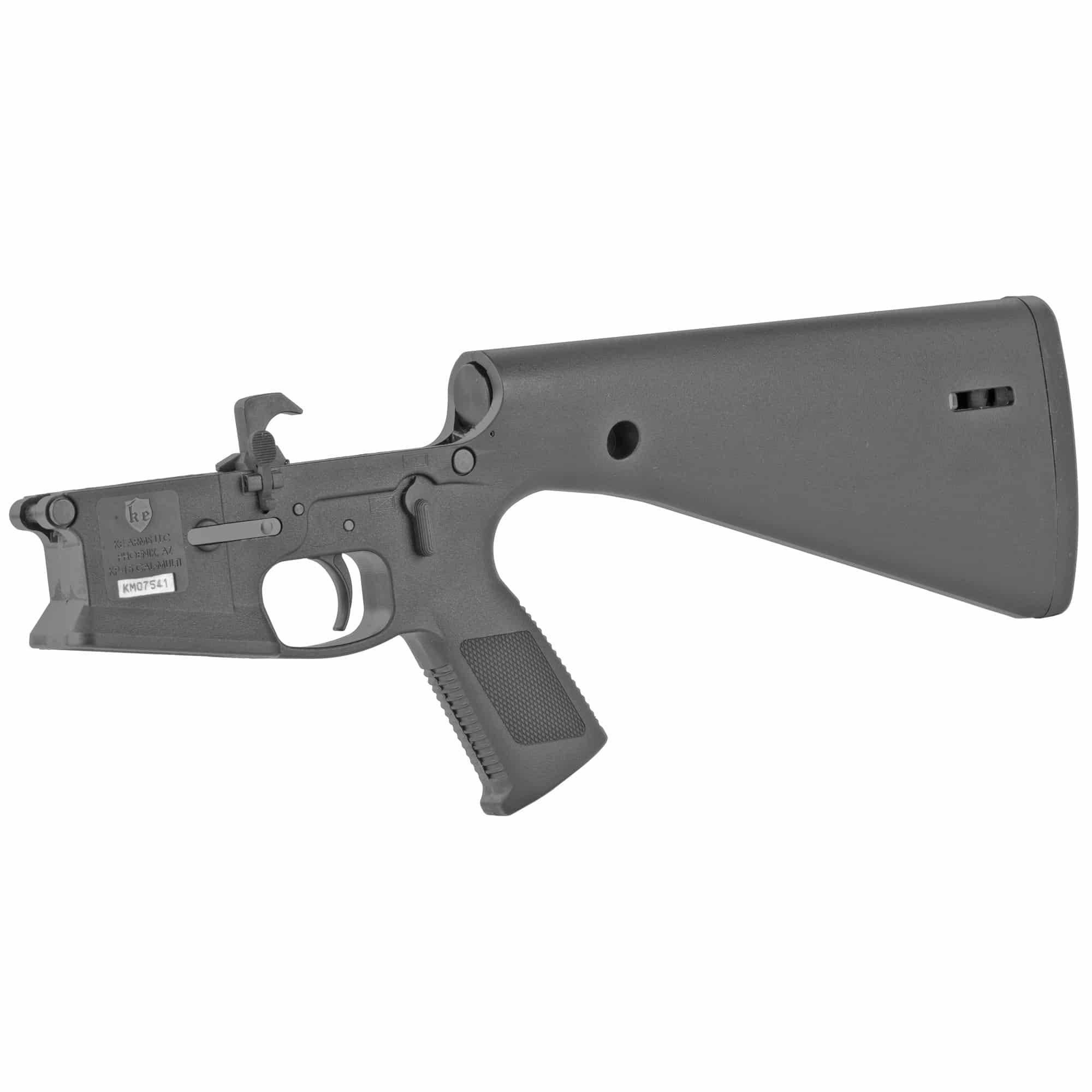KE Arms KP-15 Mil-Spec Monolithic Polymer AR-15 Lower Receiver - Black
