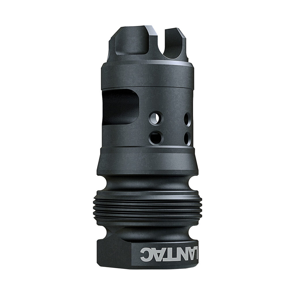 LanTac USA Dragon Muzzle Brake - 1/2x28 - 9mm - Dead Air Xeno Compatible
