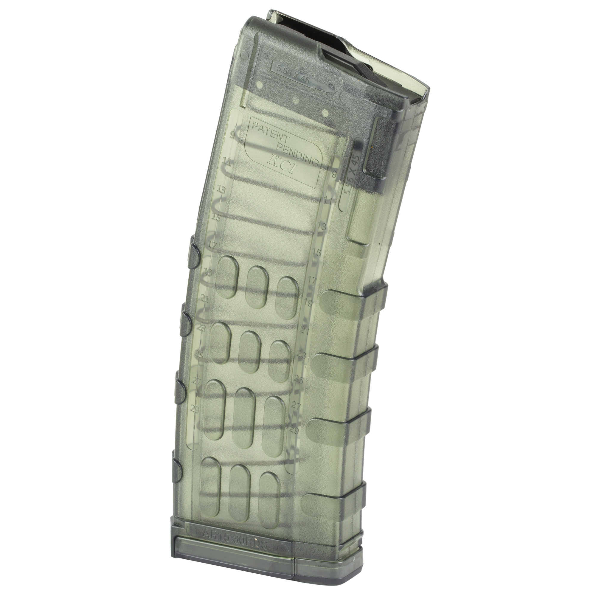 KCI USA Translucent .223/5.56 NATO Magazine for AR-15 - 30 Round