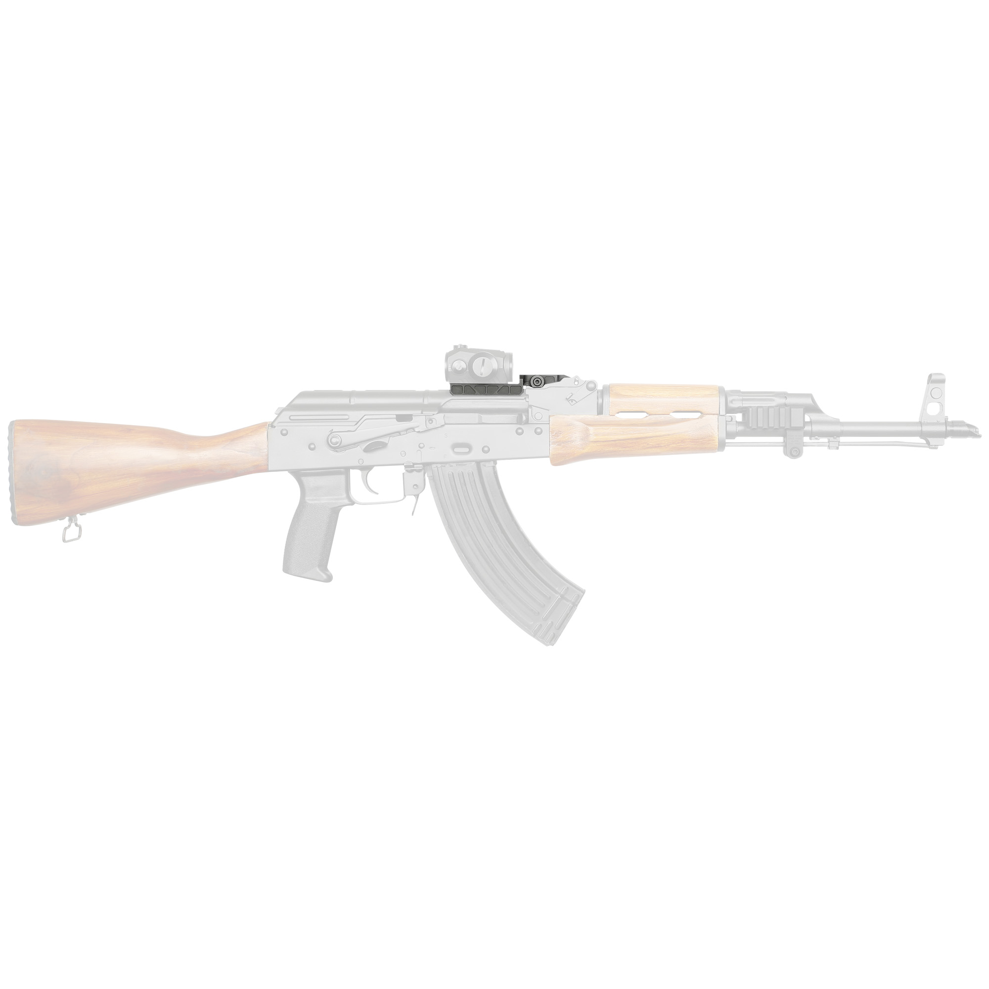 Midwest Industries AK Alpha Mini Dot Mount - Multiple Mount Options