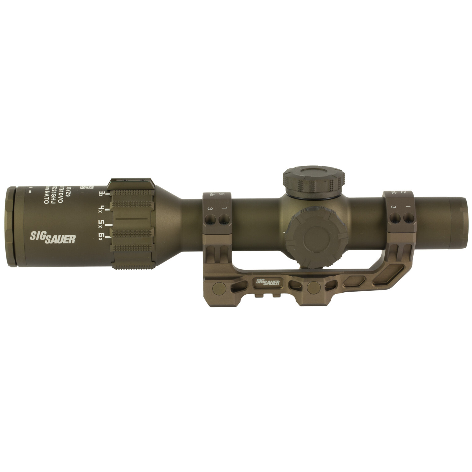 Sig Sauer TANGO6T 1-6X24 FDE First Focal Plane Scope with Mount - DWLR6 DVO