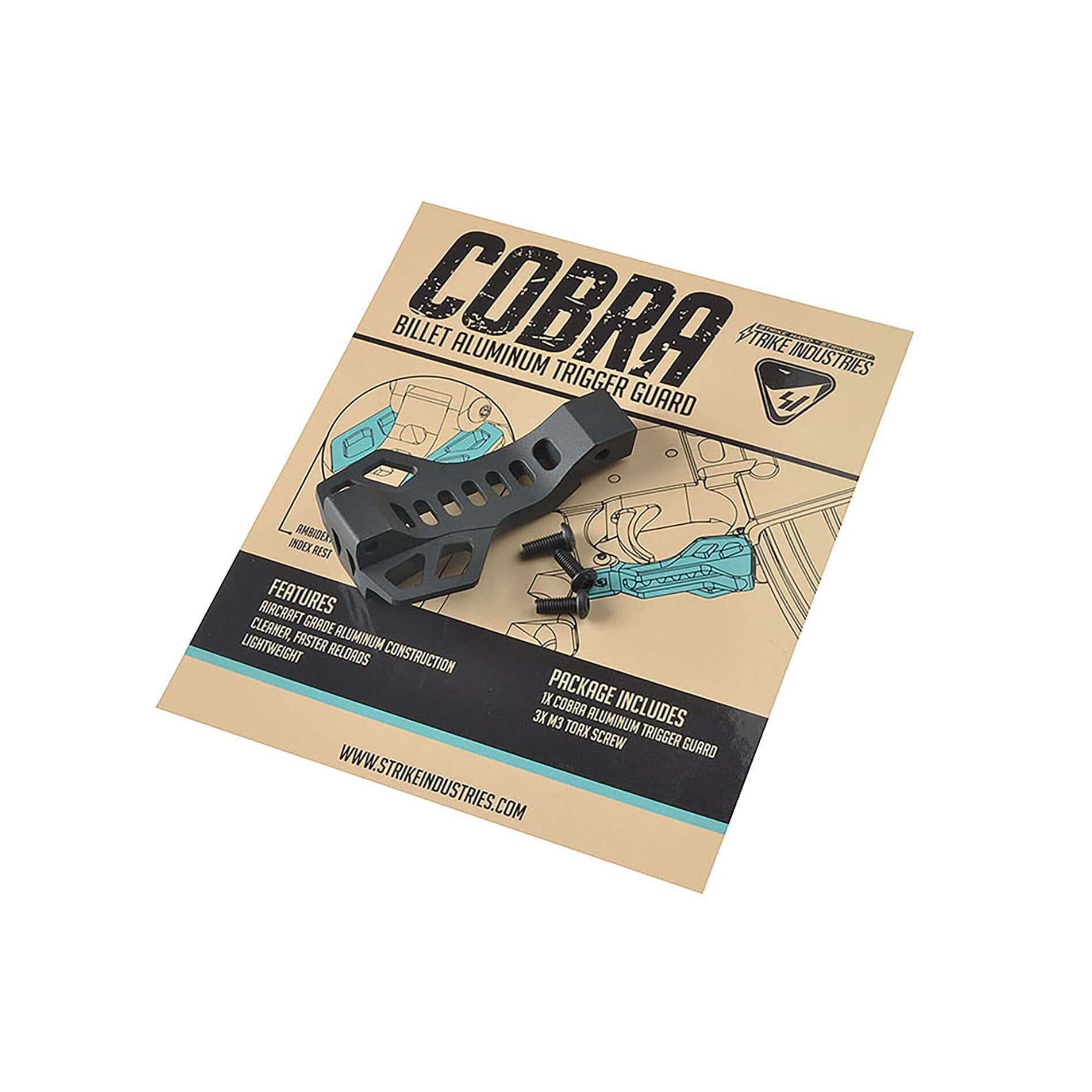Strike Industries Cobra Billet Trigger Guard for AR-15