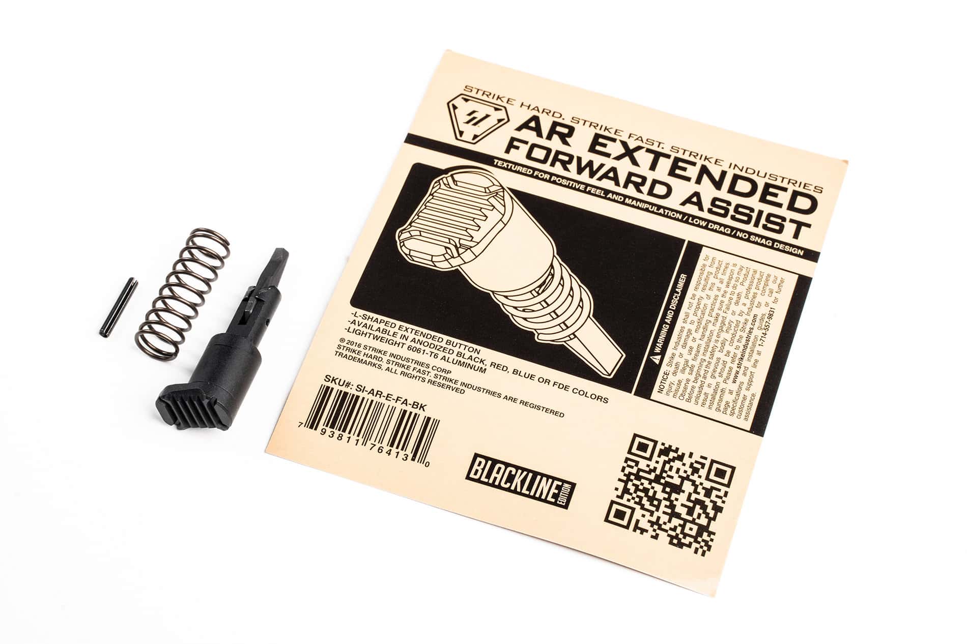 Strike Industries Extended Forward Assist for AR -15