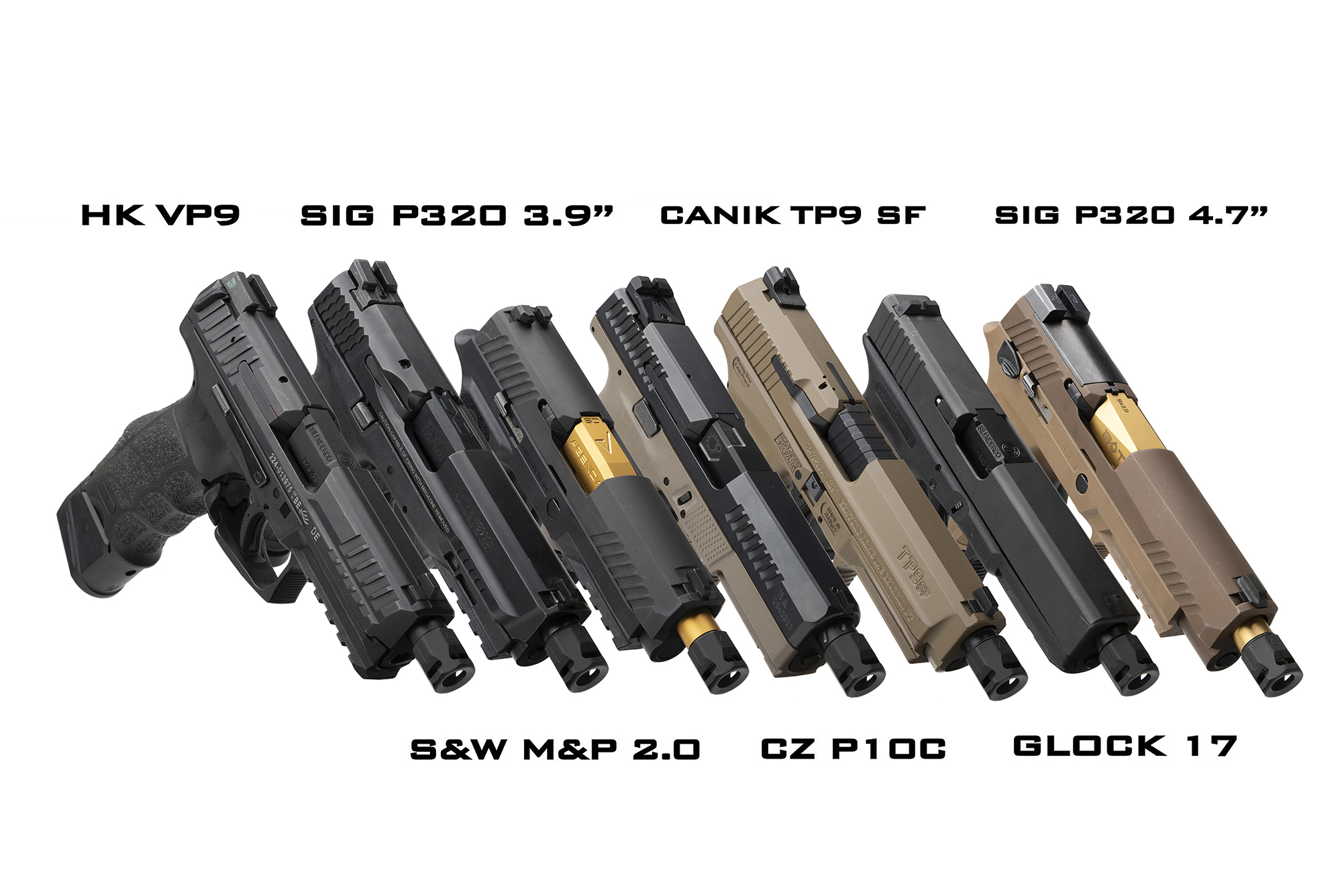 Strike Industries Micro Threaded Barrel Comp - CIRCLE - 1/2x28 - 9mm