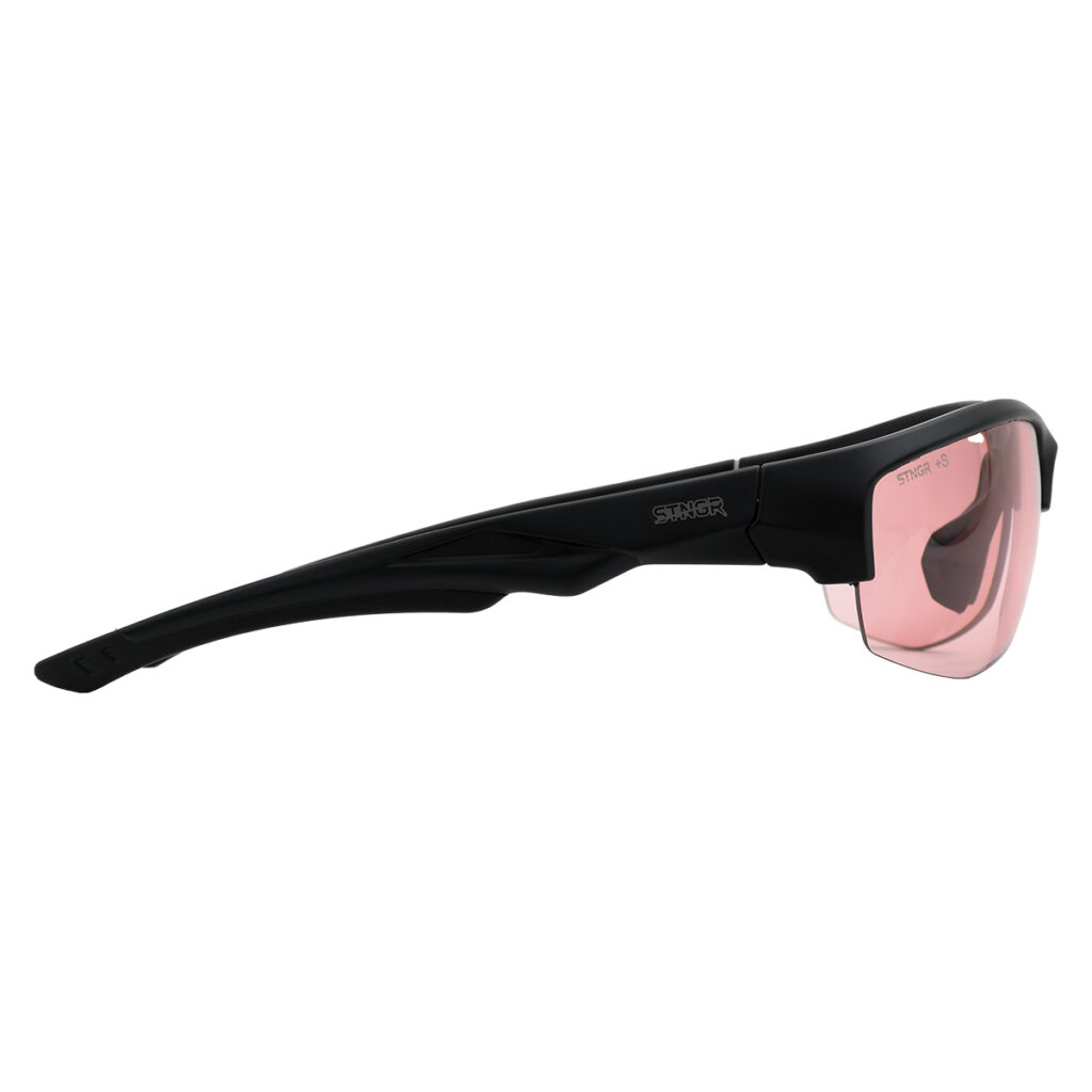 STNGR HiSpeed® BrightEdge Red Shooting Glasses