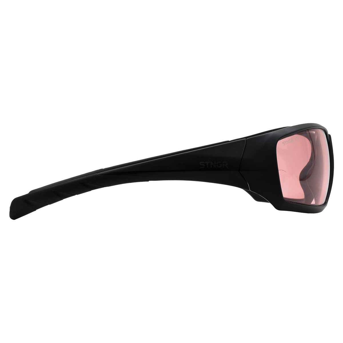STNGR Ridge® BrightEdge Red Shooting Glasses - w/ Smoke or Clear Lenses