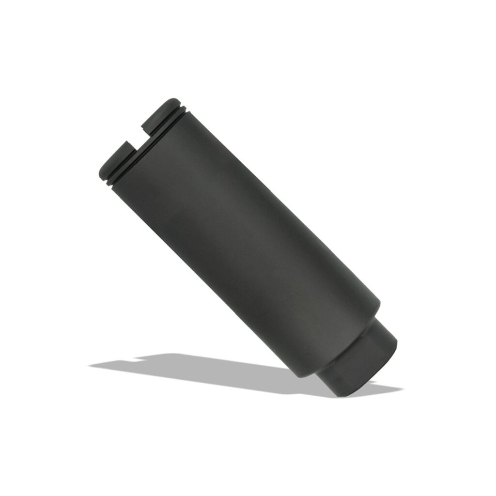 KAK Industry 5" Extended Flash Can – 5/8x24 - .458 Caliber & Smaller