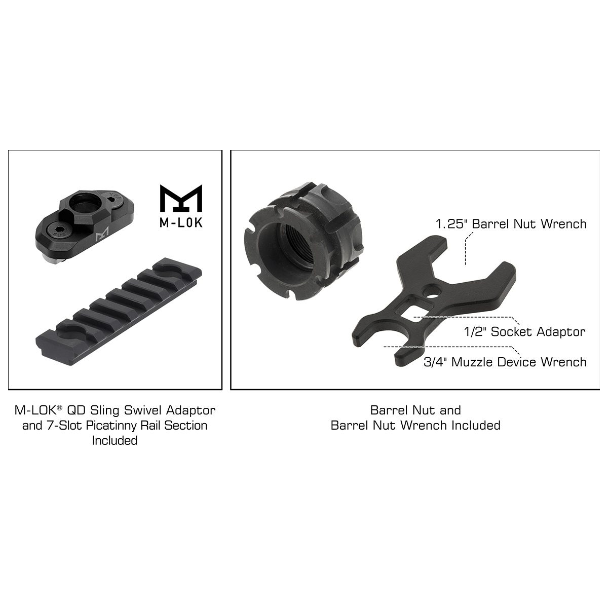 UTG PRO Suppressor Ready SD Free-Float AR-15 Handguard - 4 Lengths ...