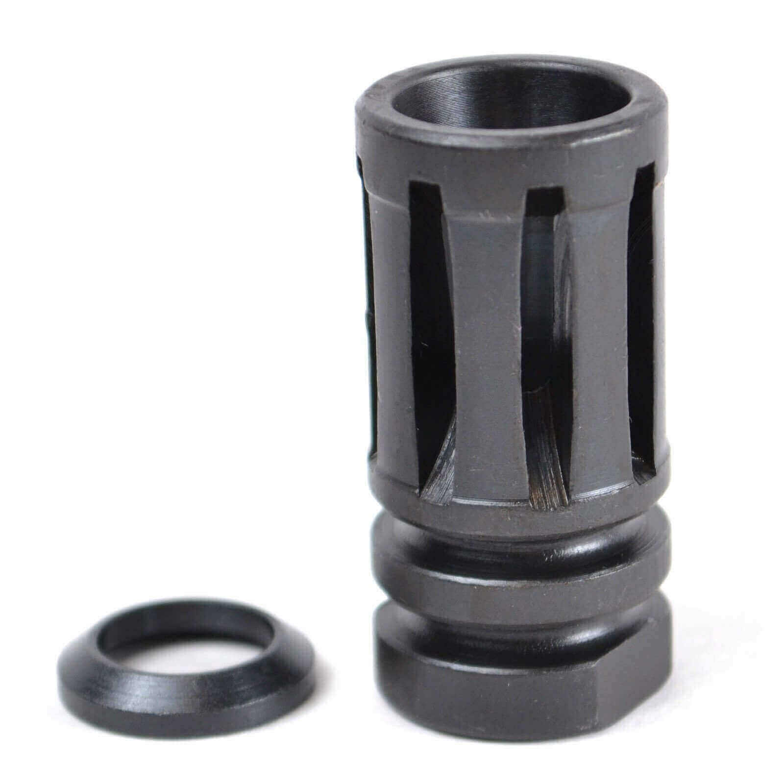 Open Box Return -AT3™ .300 BLK/.308 WIN Birdcage Flash Hider with Crush ...