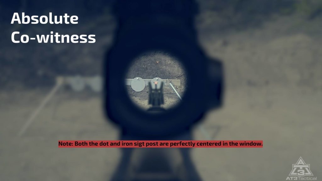 Absolute vs Lower 1/3 Co-witness Sights