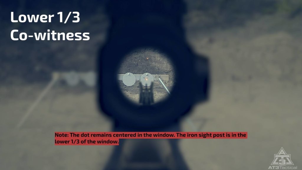 Absolute vs Lower 1/3 Co-witness Sights